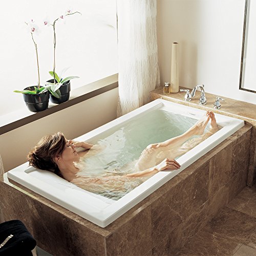 American Standard 2422V002.011 Evolution 5 ft. x 32 in. Deep Soaking Tub with Reversible Drain, Arctic