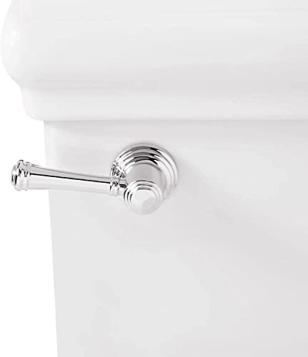 Signature Hardware 948416-12-L Key West 1.28 GPF One Piece Elongated Skirted Chair Height Toilet - Seat Included