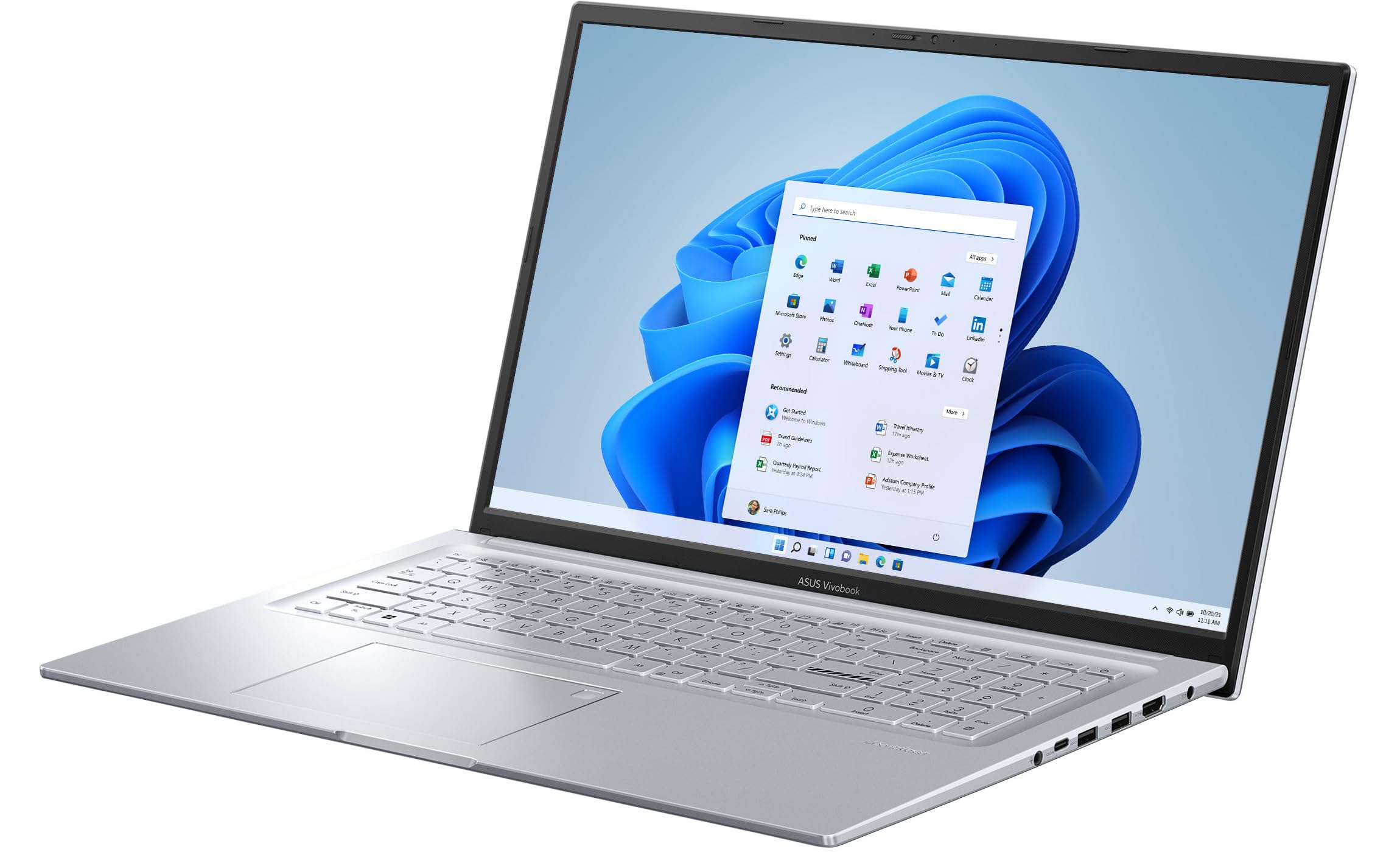 ASUS Vivobook 17X Laptop 17.3" FHD Display (14-Core Intel i9-13900H, 40GB RAM, 2TB PCIe SSD, Intel Iris Xe, Backlit KB, Fingerprint, WiFi 6E, Win 11 Home) /w DKZ USB Port Expander, K3704VA-DH96-S