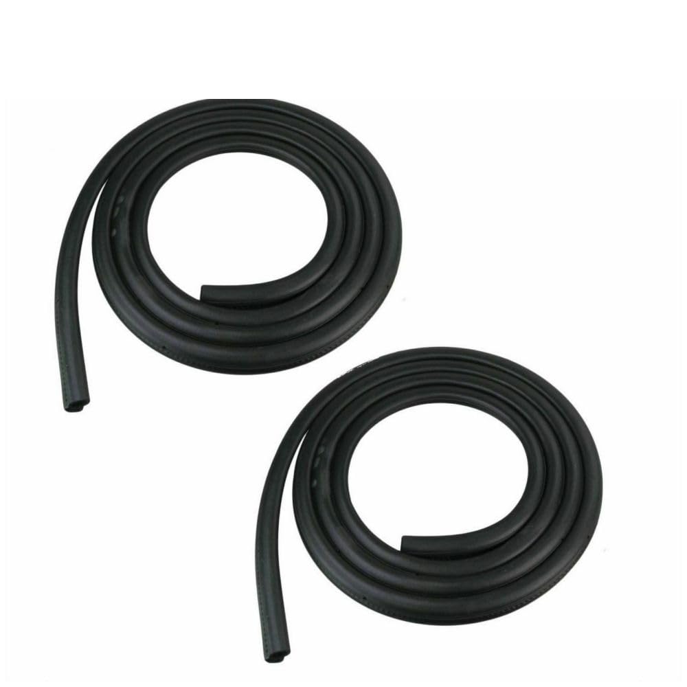 Whbgxwzy 1A Door Seals Weatherstrip Kit Pair Set Compatible with F100 1AWSK00229
