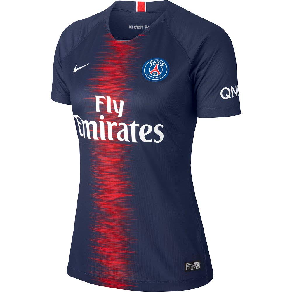 NIKE 2018-2019 PSG Home Womens Football Shirt