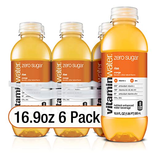 Vitaminwater Zero Rise Water, 16.9 Fl Oz (pack of 6)