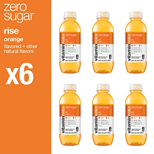 Vitaminwater Zero Rise Water, 16.9 Fl Oz (pack of 6)