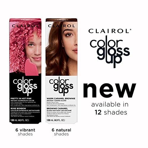 Clairol Color Gloss Up Temporary Hair Dye, Terra Copper Hair Color, Pack of 1 (Packaging may vary)