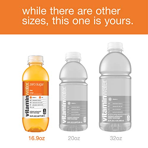 Vitaminwater Zero Rise Water, 16.9 Fl Oz (pack of 6)