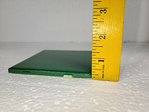 Green Emerald Ceramic Tile 4.25 in Subway Shower Bathroom Kitchen Backsplash Mosaic Subway Square 4x4 Daltile Color 0115 Box 10 Piece