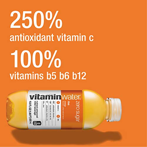 Vitaminwater Zero Rise Water, 16.9 Fl Oz (pack of 6)