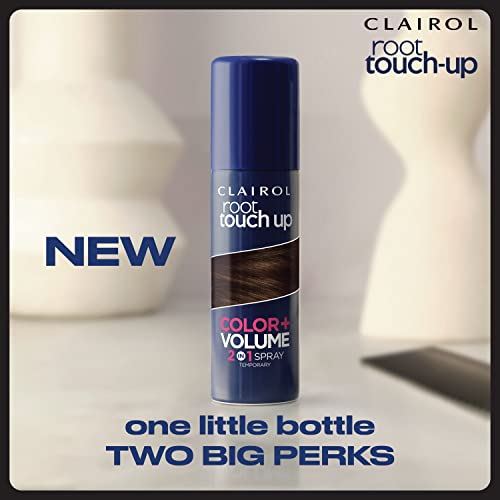 Root Touch-Up 2-in1 Spray Temporary Spray, Medium Brown Hair Color, Pack of 1