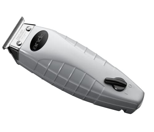Andis – ORL, Professional Corded/Cordless Hair & Beard Trimmer - Deep Tooth T-Outliner GTX Blade Clipper, Zero Gapped, Close Cutting, LED Light - for Men Beard, Moustache, Ear, Body Grooming – White