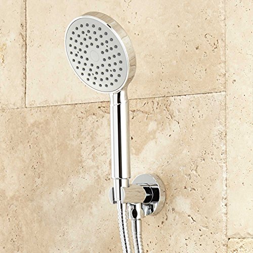 Signature Hardware 931419 Lattimore Shower System with Rainfall Shower Head and Hand Shower - Rough In Included