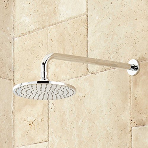 Signature Hardware 931419 Lattimore Shower System with Rainfall Shower Head and Hand Shower - Rough In Included