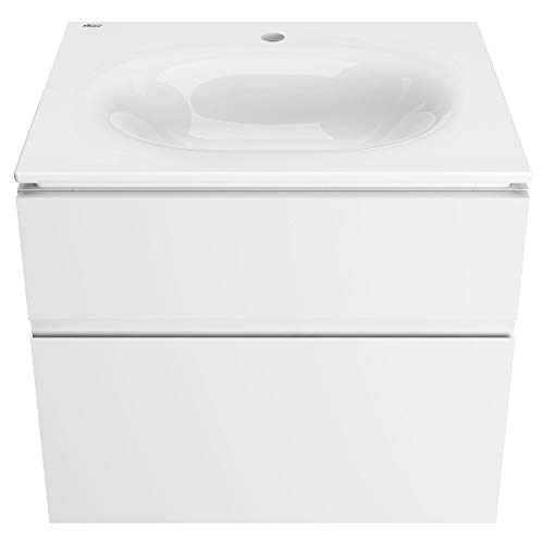 American Standard 1297001.020 Studio S 24-inch Vanity Top Sink – Center Hole, White