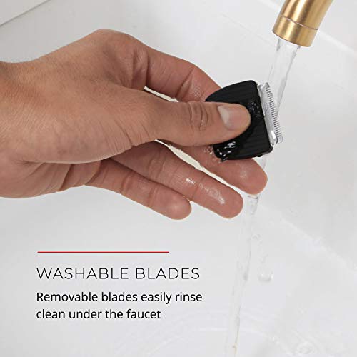 Remington Vacuum Beard Trimmer, 11 Setting Adjustable Length Comb (2-18mm), Vacuum Trimmer for Beard, Mustache, and Stubble, Rechargeable Lithium Power, Washable, Removable Blades