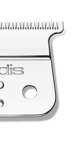 Andis 04850 GTX T-Outliner Stainless Steel Deep Tooth Replacement Blade for Trimmer, Carbon Steel Comfort Edge Blade - Zero Gapped - Polished (Pack of 1)