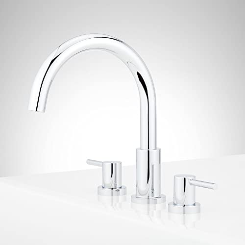 Signature Hardware 953766-LV Lexia Deck Mounted Roman Tub Filler Faucet - Less Valve