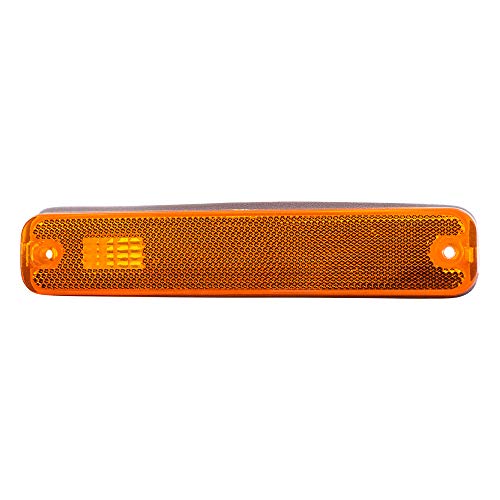 AutoandArt Brock Replacement Front Signal Side Marker Light Lamp Compatible with 1973-1979 F100 F150 F250 Pickup Truck