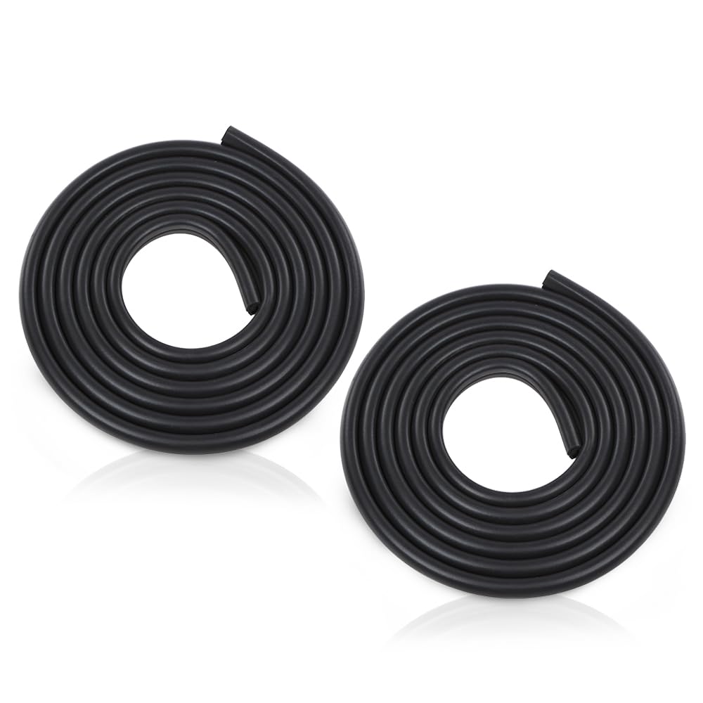 GRAND ORANGE Rubber Door Seal Weatherstrip Pair Compatible with Ford Bronco 1978-1979, Fits Ford F100 F150 F250 F350 Truck 1973-1979