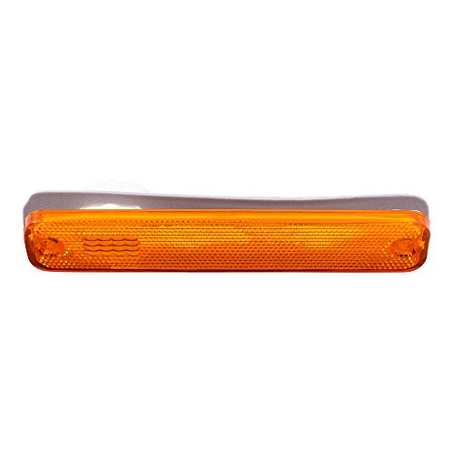 AutoandArt Brock Replacement Front Signal Side Marker Light Lamp Compatible with 1973-1979 F100 F150 F250 Pickup Truck