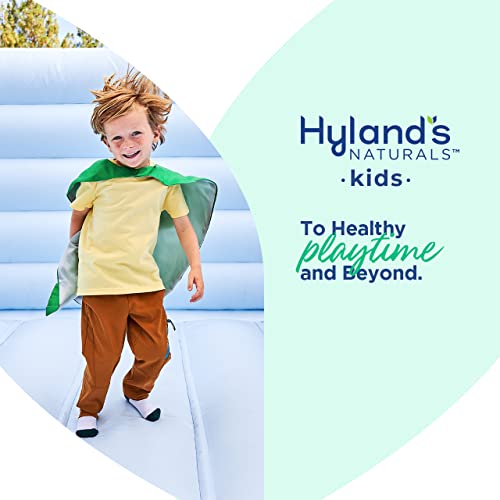 Kids Cold Medicine for Ages 2+, Hyland's Naturals Kids Cold & Cough, Day and Night Value Pack, Grape Syrup, Cough Medicine for Kids, 4 Fl Oz Each, 2 Count (Pack of 1)