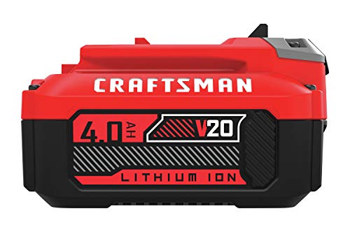 CRAFTSMAN V20 Lithium Ion Battery, 4.0-Amp Hour (CMCB204)
