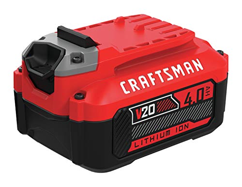 CRAFTSMAN V20 Lithium Ion Battery, 4.0-Amp Hour (CMCB204)