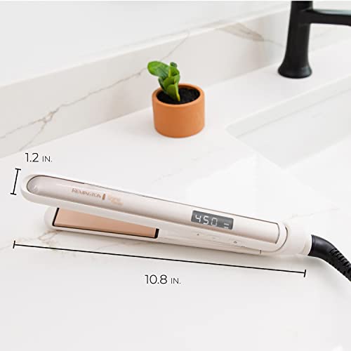 REMINGTON Shine Therapy Argan Oil & Keratin Infused 1 Inch Hair Straightener/Flat Iron