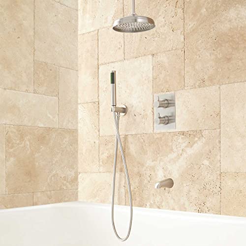 Signature Hardware 930914-12 Hinson 12" Rainfall Shower System with Hand Shower