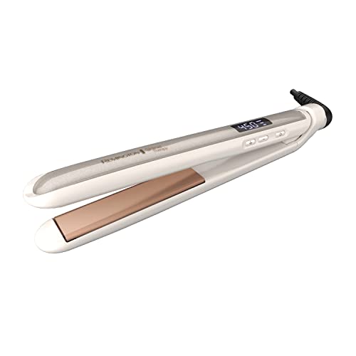 REMINGTON Shine Therapy Argan Oil & Keratin Infused 1 Inch Hair Straightener/Flat Iron