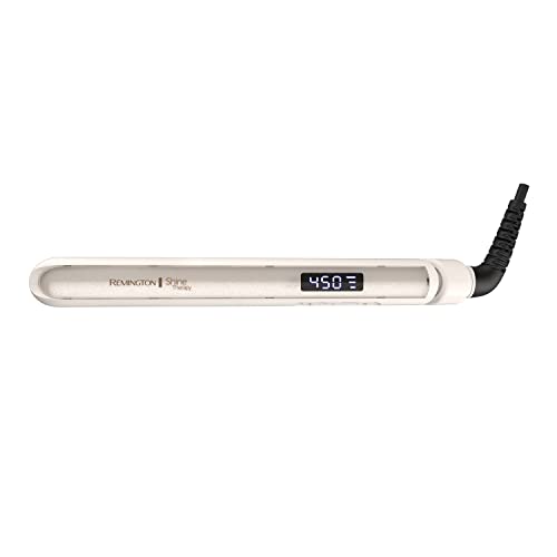 REMINGTON Shine Therapy Argan Oil & Keratin Infused 1 Inch Hair Straightener/Flat Iron