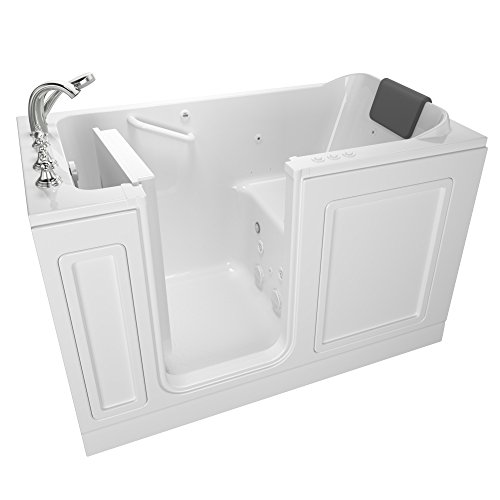 American Standard 3260.219.CLW Acrylic Whirlpool and Air Spa 32"x60" Left Side Door Walk-In Bathtub in White