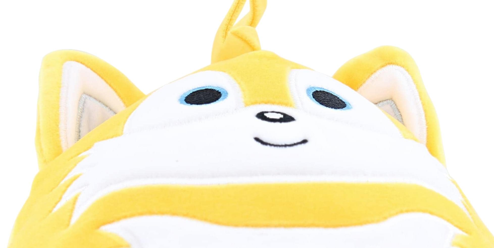 Squishmallows Kellytoy SEGA Sonic, Knuckles, Tails, Shadow Plush Toy (7'' Sonic The Tails),Blue (sqgq00011)