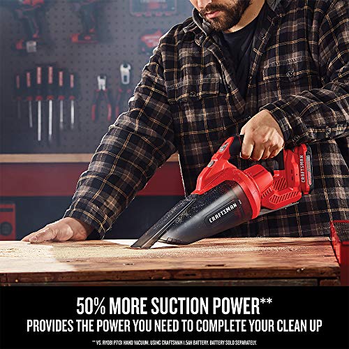 Craftsman CMCVH001C1 V20* Cordless Handheld Vacuum Kit
