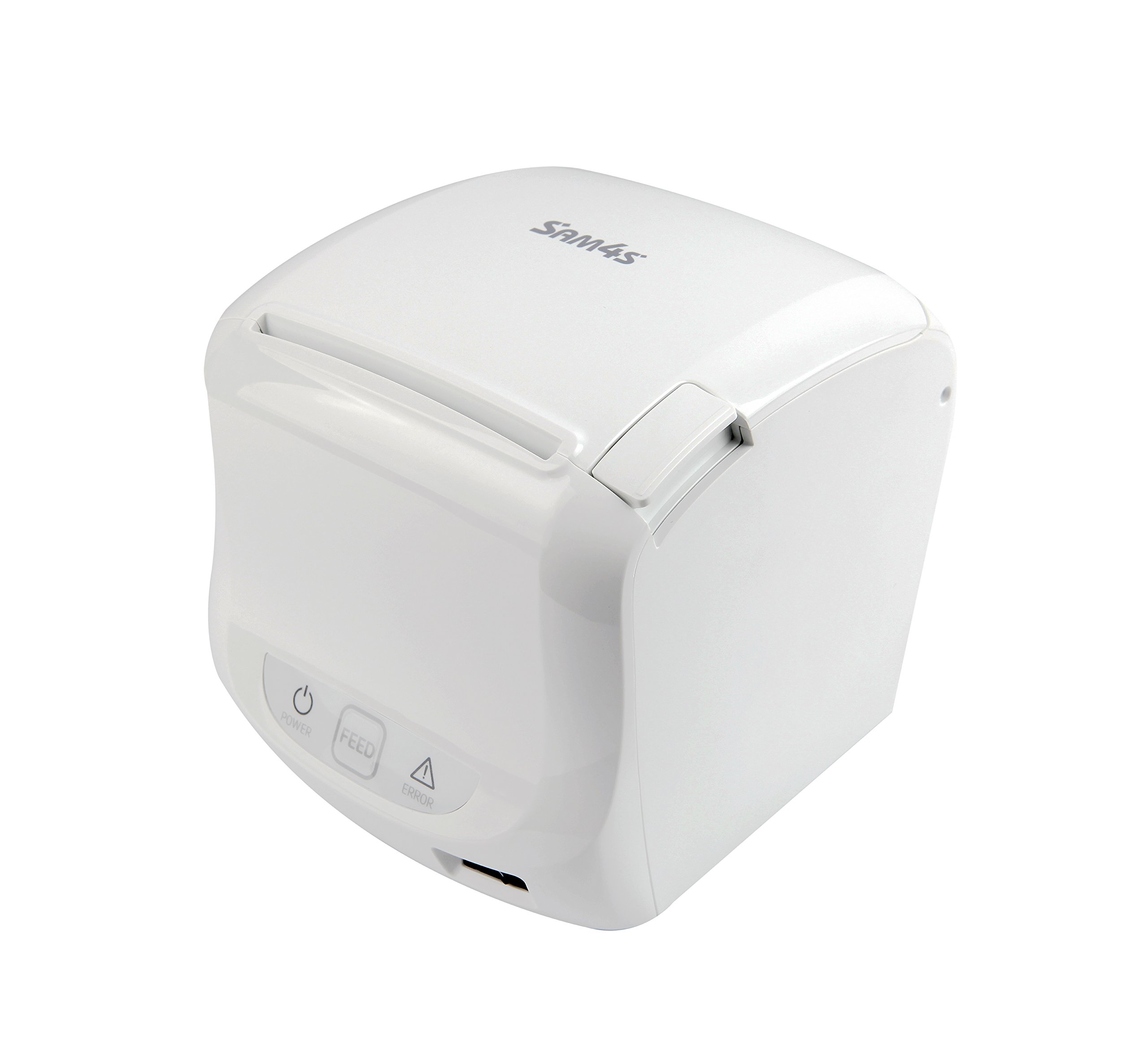 SAM4s GIANT100 Compact 3" Thermal POS Printer USB Serial Ethernet, Splash Cover Included, White