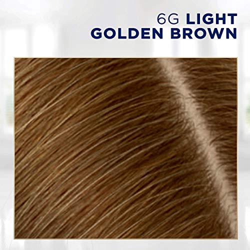 Clairol Root Touch-Up by Nice'n Easy Permanent Hair Dye, 6G Light Golden Brown Hair Color, 2 Count