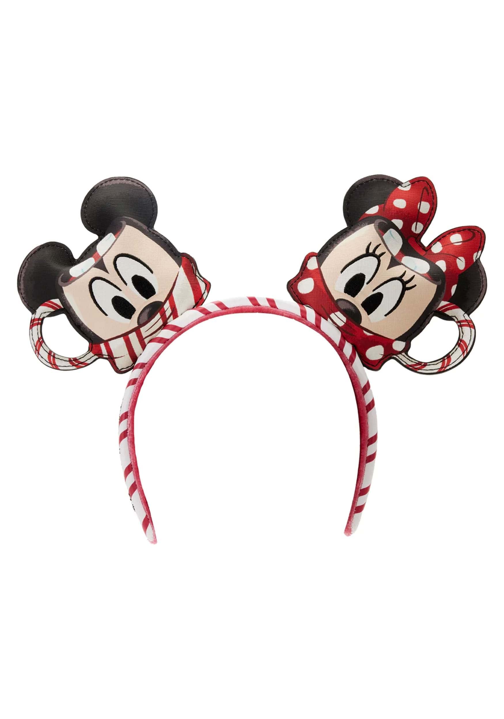 Loungefly Disney Hot Cocoa Double Strap Shoulder Bag and Ear Headband Set
