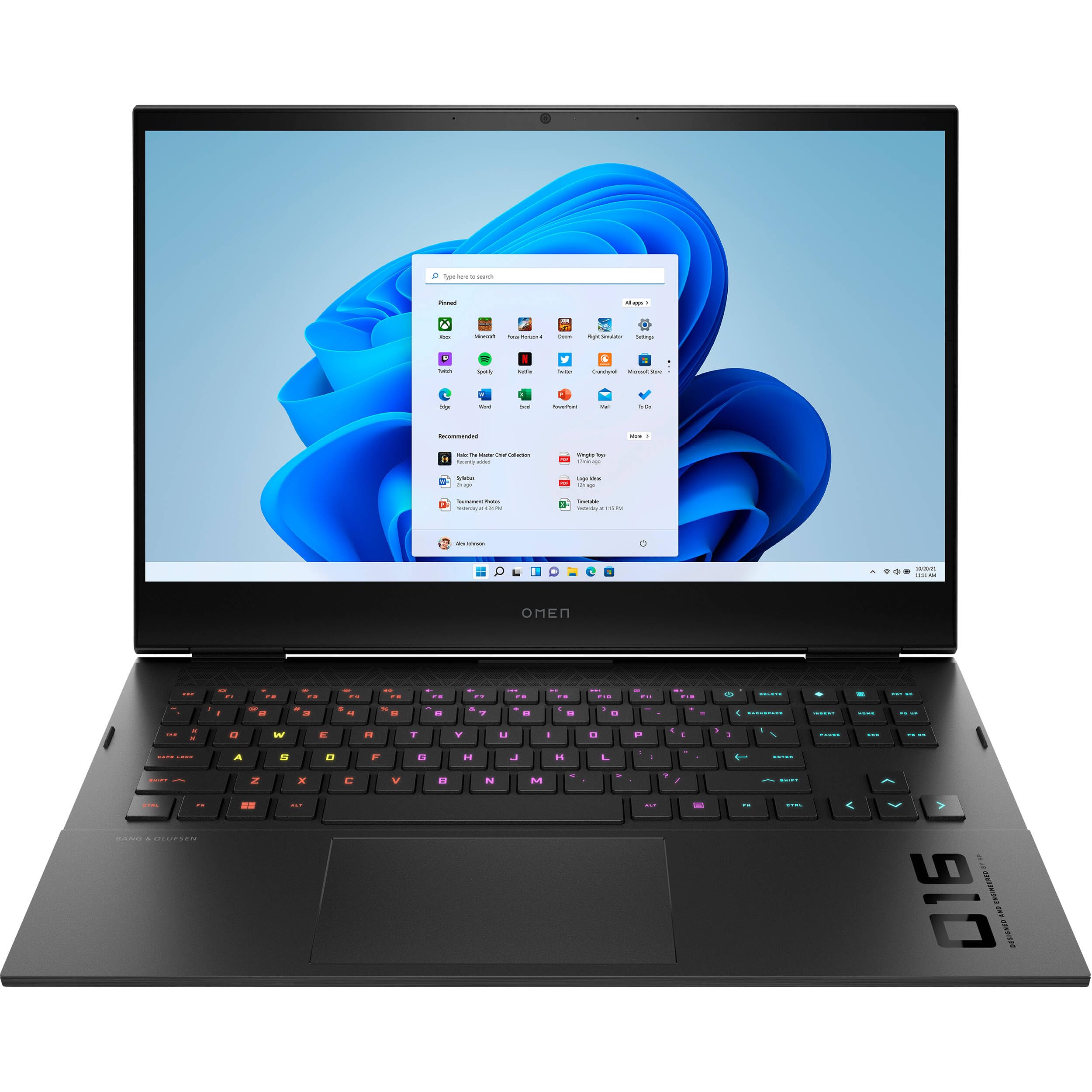 HP OMEN 16 16.1" QHD Gaming Laptop - 12th Gen Intel Core i9-12900H 14-Core up to 5.0 GHz, 64GB DDR5 RAM, 4TB NVMe SSD, GeForce RTX 3060 6GB, Bang & Olufsen Audio, RGB Keyboard, Windows 11 Pro