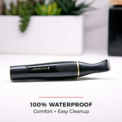 Remington Ultimate Precision Detail Trimmer Black NE3160, Black/Gold, 1 Count, Men