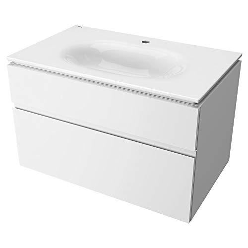 American Standard 1298001.020 Studio S 33 in. Vanity Top Sink β Center Hole, White