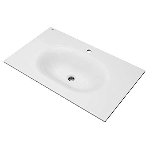 American Standard 1298001.020 Studio S 33 in. Vanity Top Sink β Center Hole, White