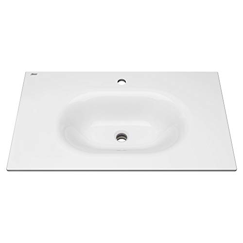 American Standard 1298001.020 Studio S 33 in. Vanity Top Sink β Center Hole, White
