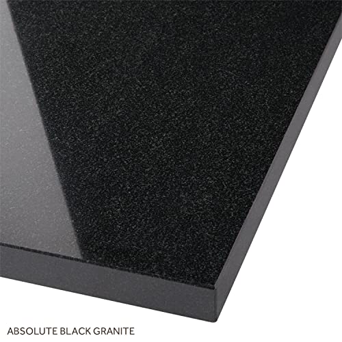 Signature Hardware 952444-RUMB-8 Olsen 72" Free Standing Double Vanity Set with Cabinet, Granite, Marble or Quartz Vanity Top, and Rectangular Undermount Sinks - 8" Faucet Holes