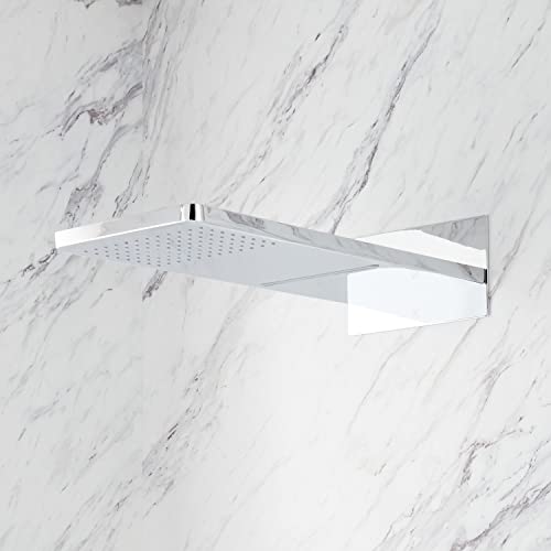 Signature Hardware 948008 Hollyn Thermostatic Shower System with 6-1/2" Rainfall Shower Head and Hand Shower- Rough In Included