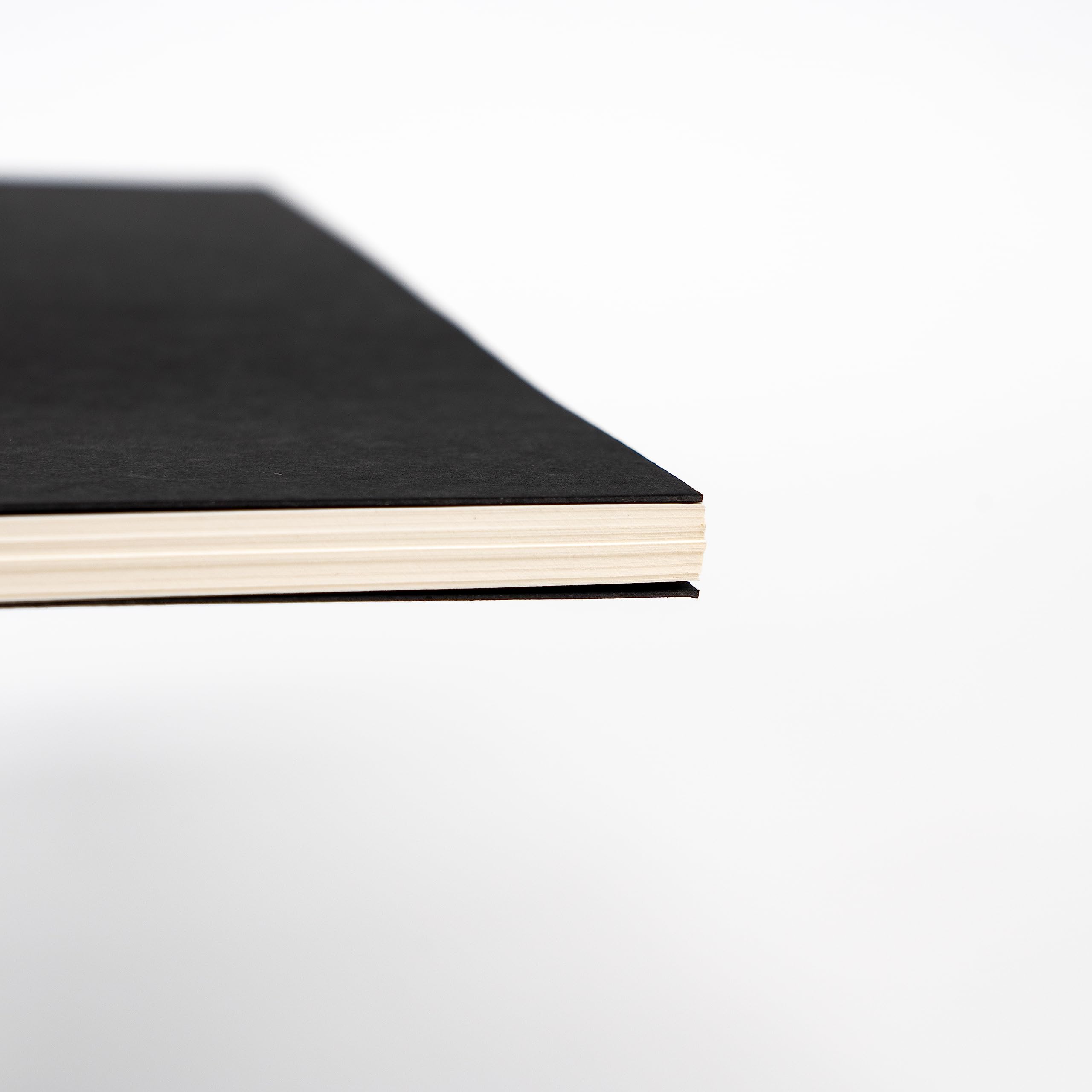 DSTELIN 9 inch x 6 inch, 100GSM, Blank Spiral Notebook, 3-Pack, Soft Cover, Sketch book, 160 Pages / 80 Sheets, (Black)