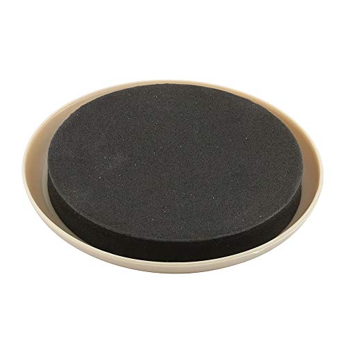 Prime-Line MP75031 3-1/2 inch Beige Plastic Reusable Round Furniture Sliders for Carpet (16-Pack)