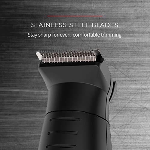 Remington PG6171 The Crafter - Beard Boss Style and Detail Kit, Beard Trimmer, Grooming Set, Platinum, 11 Pieces