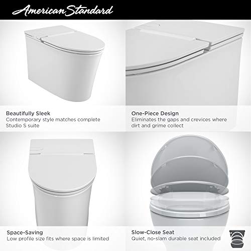 American Standard 2548A100.020 Studio S Toilet, White