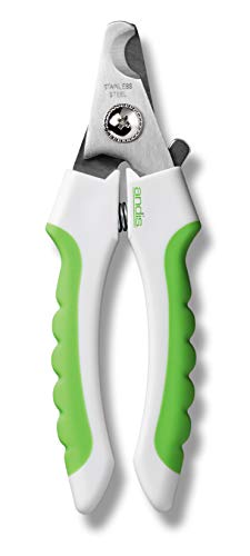 Andis Pet Animal Nail Clipper, White/Green (65700),Medium