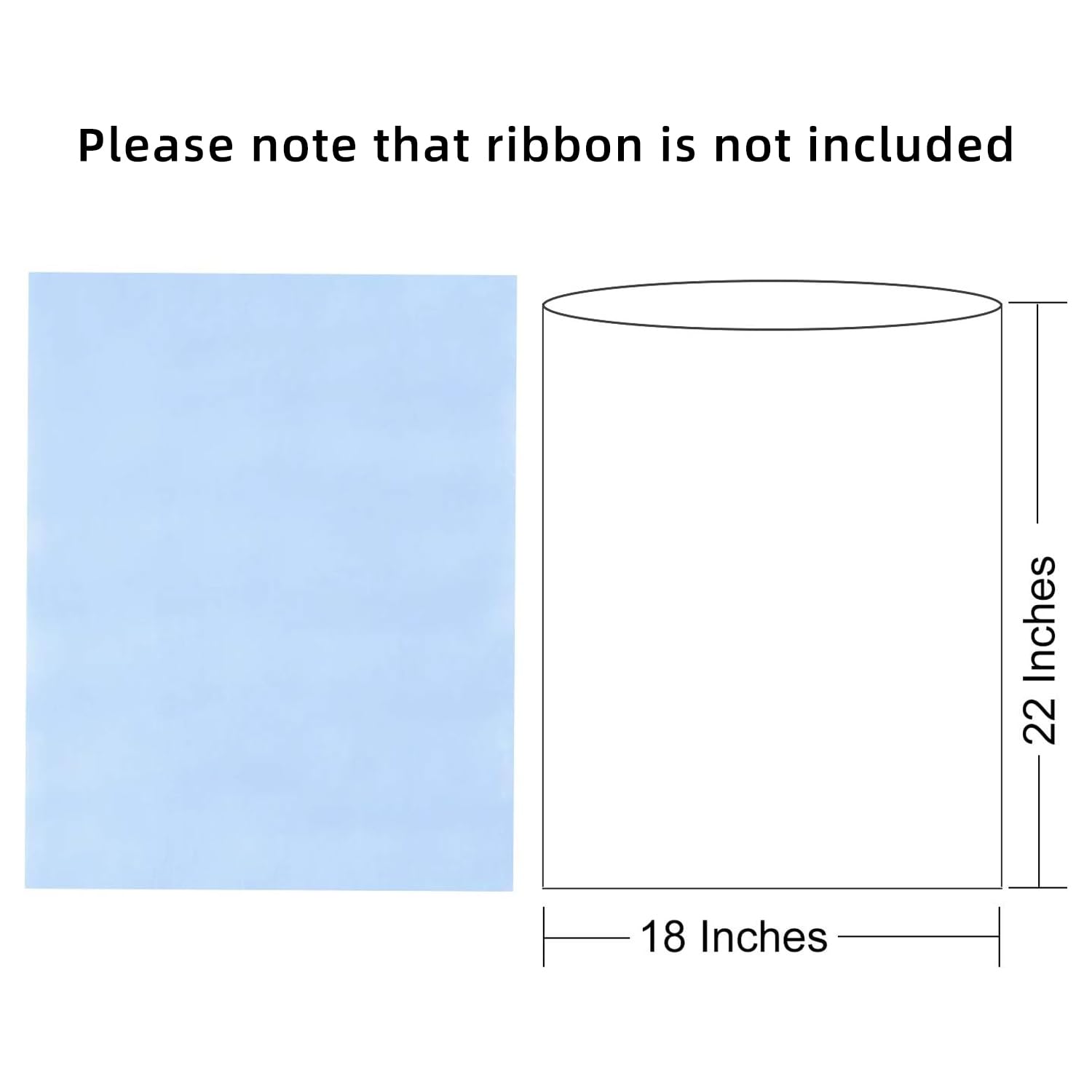 Shrink Wrap Basket Bags,20Pieces 18x22Inches Clear PVC Shrink Wrap Bags for Gift Basket