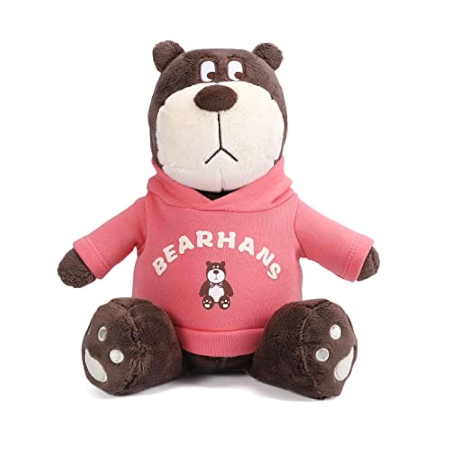 Wpond Super Soft Cuddly Plush Animal Bear Toys with Cute Costum,10.6" Plush Toy,Birthday Christmas Valentine New Year's Gifts for Boys Girls Ladies Pink