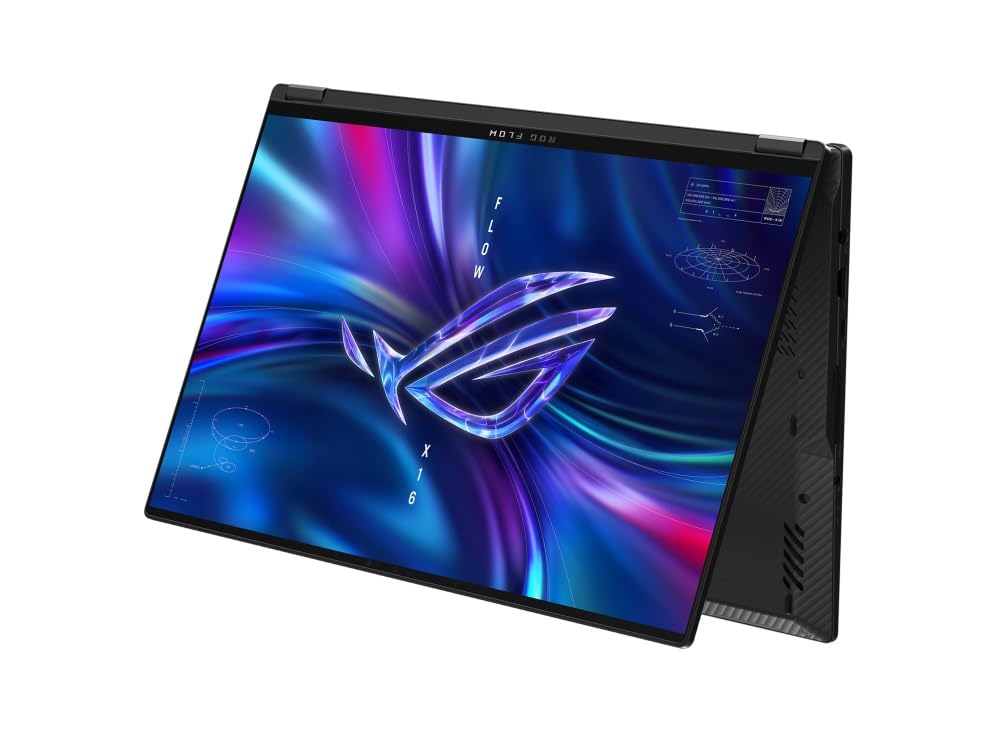 Convertible ROG Flow X16 QHD Touchscreen RTX 4070 (i9-13900H, 32GB DDR5 RAM, 1TB SSD, 16 inch 240Hz HDR Nebula Touch, Wifi 6E, Windows 11 Pro) - Best 2023 Creator Gaming Tablet Laptop 2-in-1 by_ASUS